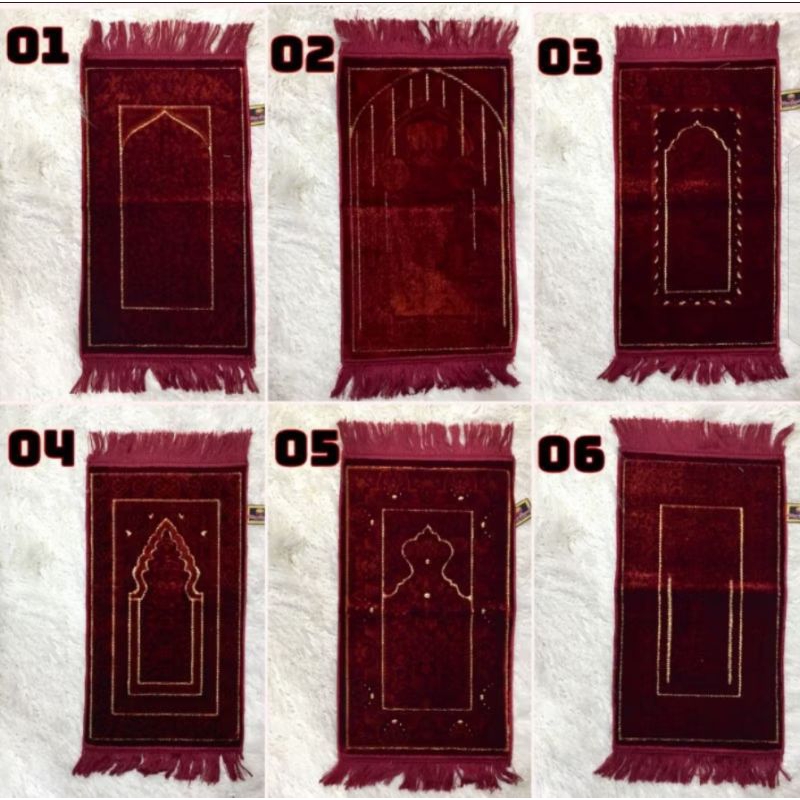 Jual PAKET HEMAT 5/10 PCS SAJADAH ANAK MADE BY TURKEY// SAJADAH KECIL ...