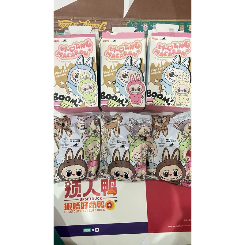 Jual [ORIGINAL] POPMART LABUBU MACARON V1. PLASTIK SEAL | Shopee Indonesia