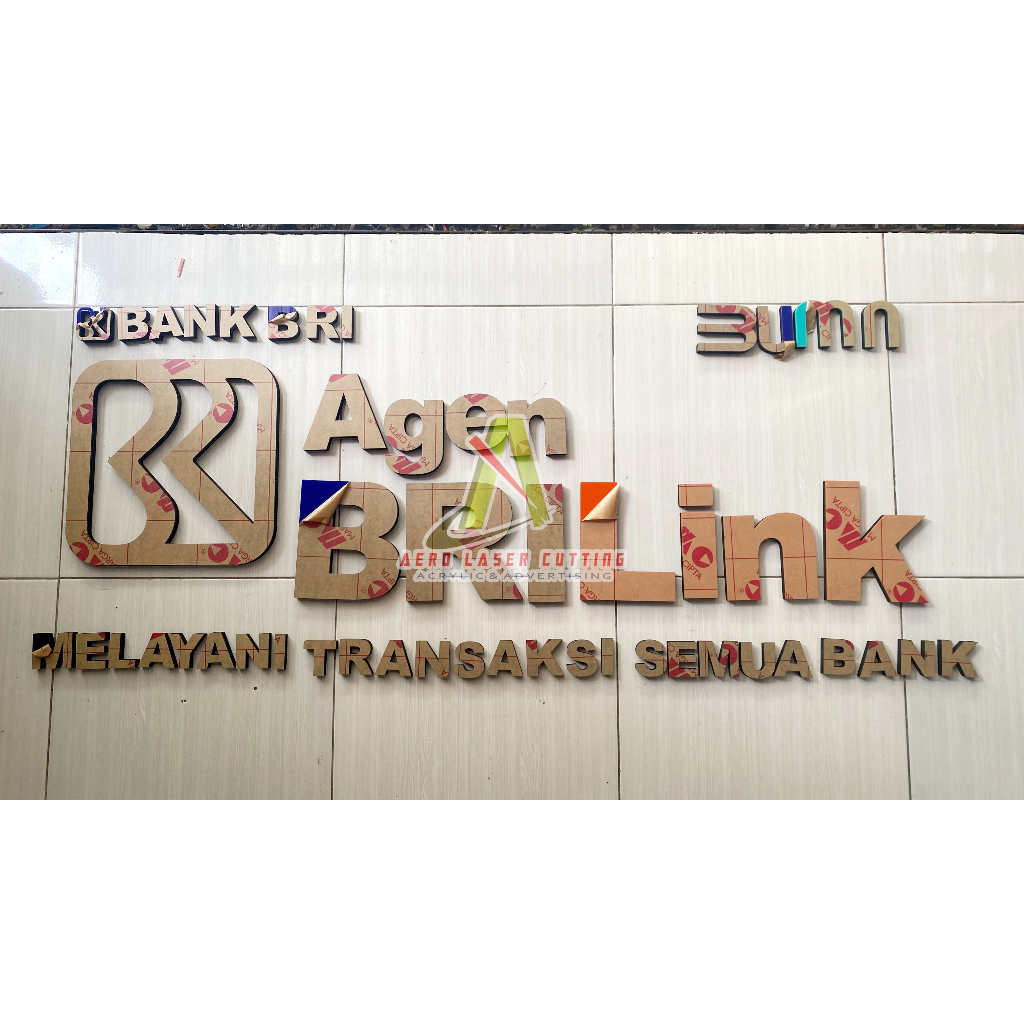 Jual LOGO BRI LINK BUMN MELAYANI TRANSAKSI SEMUA BANK/LOGO BRILINK ...
