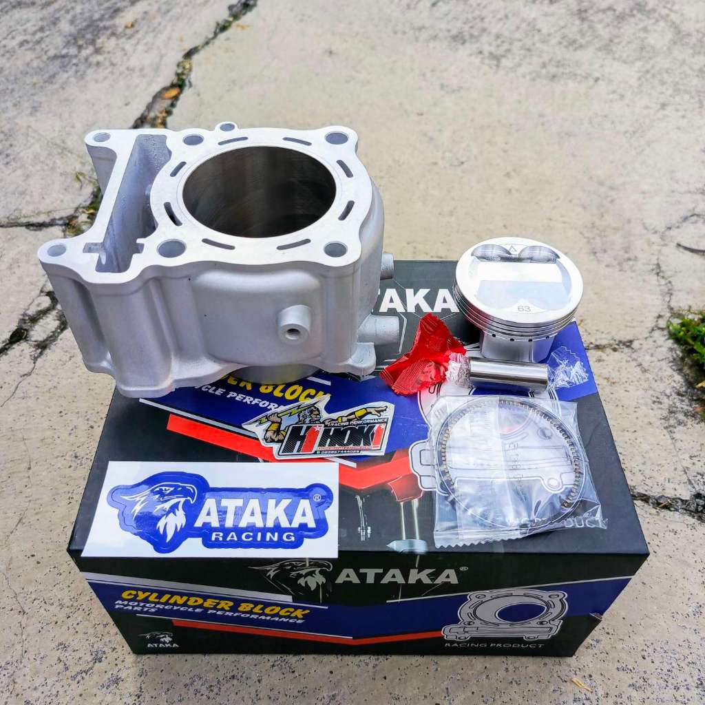 Jual ATAKA RACING CERAMIC BLOK BORE UP 63mm HONDA VARIO 160 PCX 160 ADV ...
