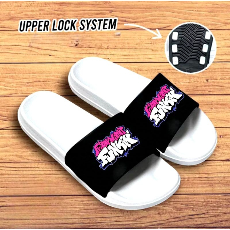 Jual Sendal Slop Pria Wanita Distro Terbaru Sandal Slop Bahan Full ...