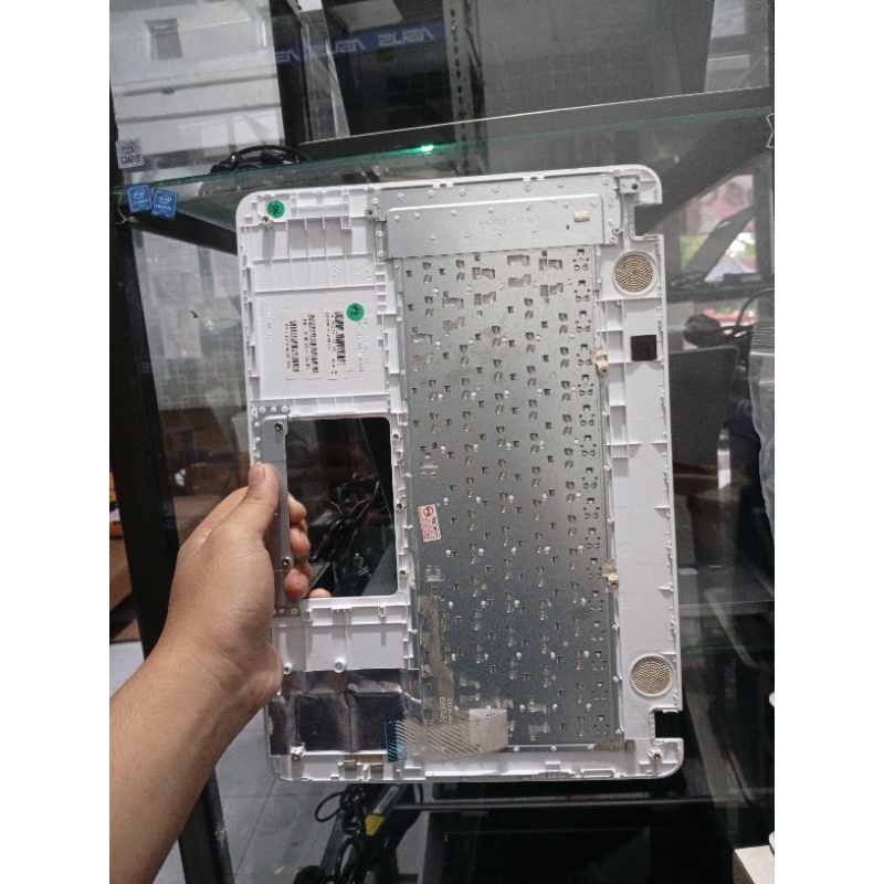 Jual [ MINUS ] Palmrest keyboard biru Asus X441 X441U X441B X441M X441N ...