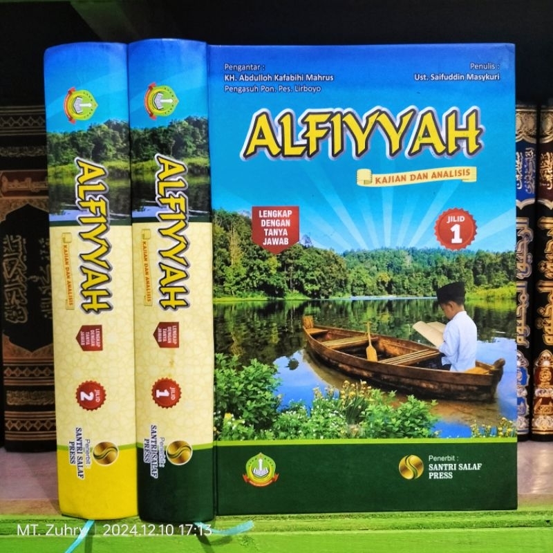 Jual Terjemah Alfiyah Alfiah Ibnu Malik paket 2 jilid Analisis, Kajian ...