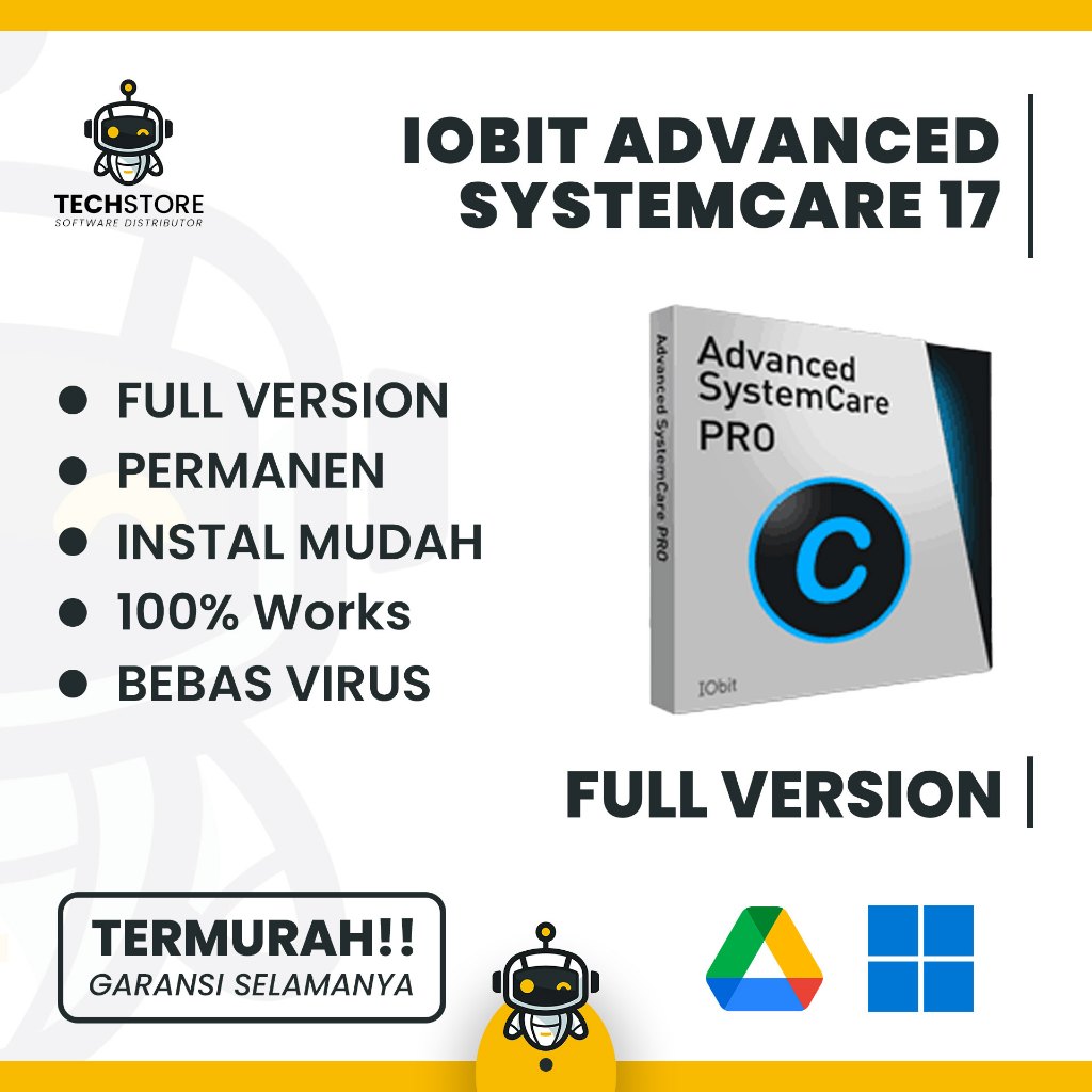 Jual IObit Advanced SystemCare 17 Pro Terbaru | Windows | Shopee Indonesia