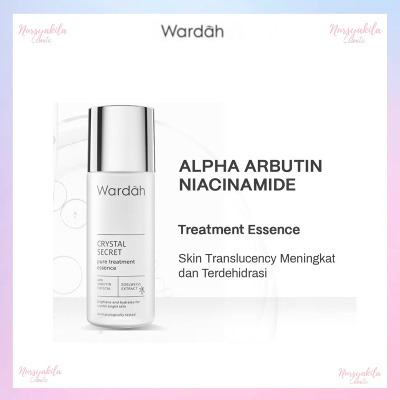 Jual Wardah Crystal Secret Pure Treatment Essence - Serum Wajah / White ...
