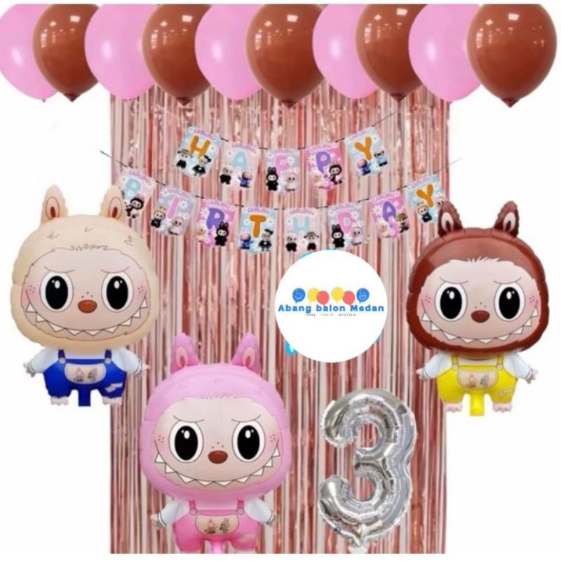 Jual PAKET TEMA DEKORASI LABUBU VIRAL | Shopee Indonesia