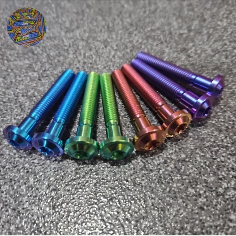 Jual baut titanium knalpot ke rengkes mio j gt m3 filano fazzio ...
