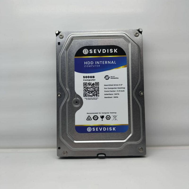 Jual HARDISK PC KOMPUTER 500GB SEVDISK 3,5" INTERNAL PROMO HARDISK ...