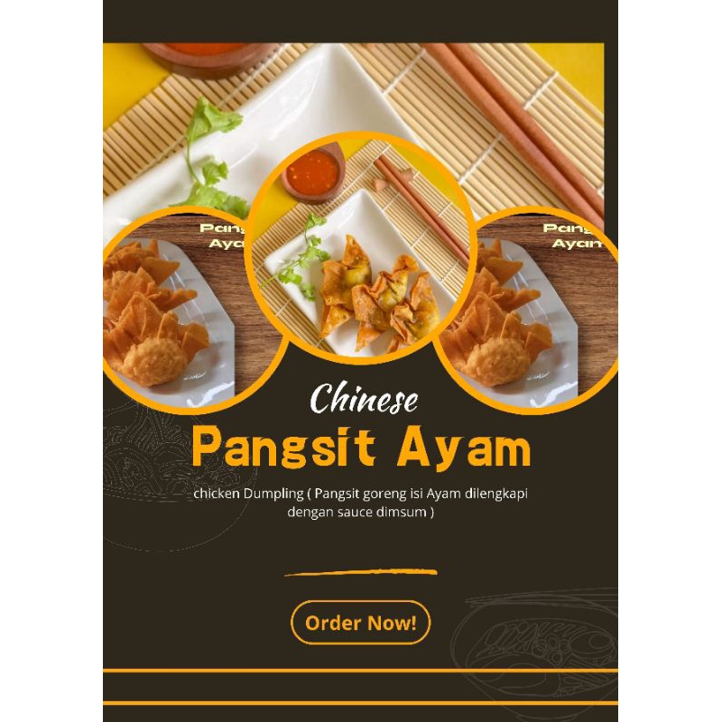 Jual Dimsum Frozen Pangsit Ayam isi 25 pcs | Shopee Indonesia