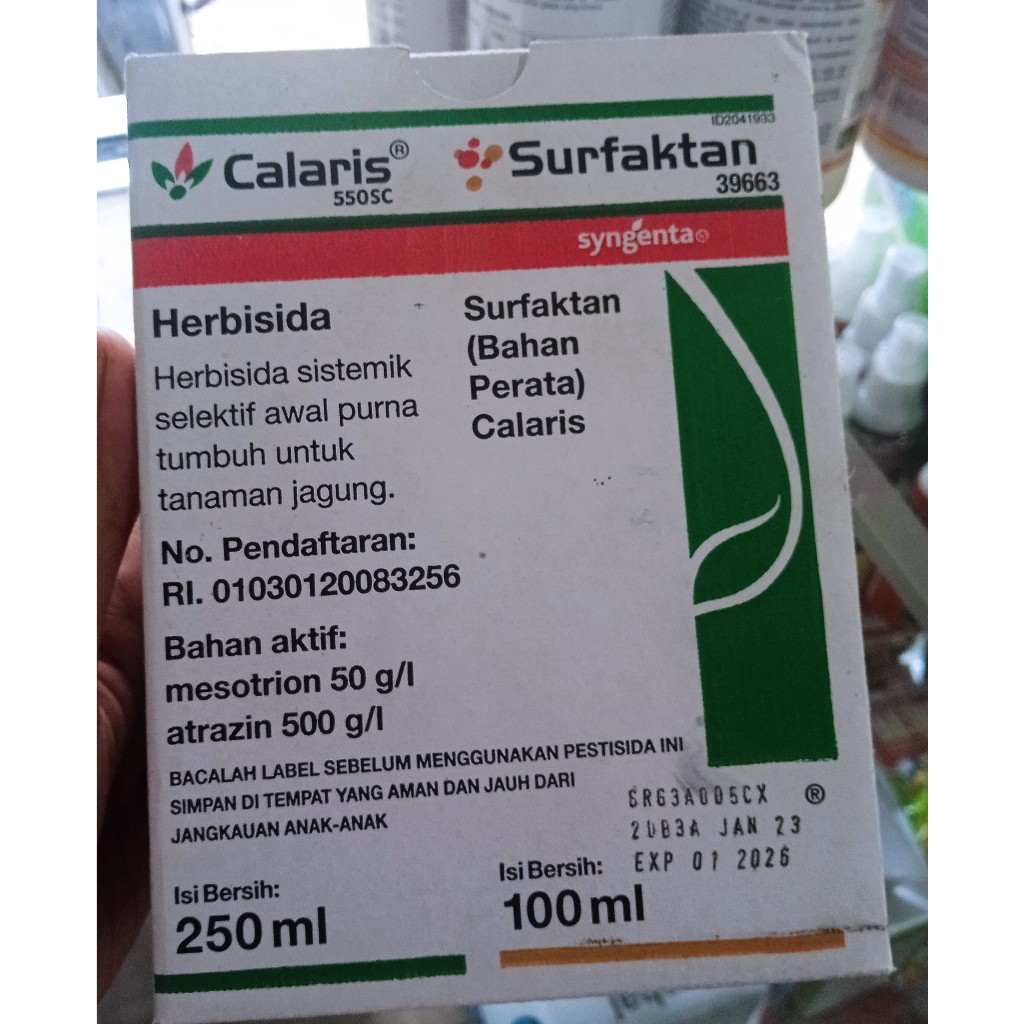Jual Calaris Herbisida + Surfaktan Bahan Perata | Shopee Indonesia