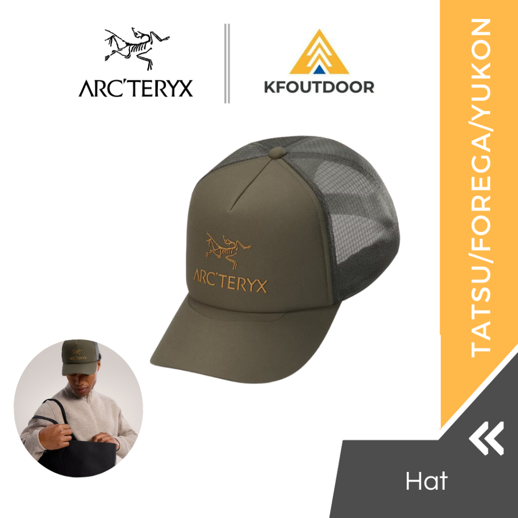 Jual Topi Pria Original Arcteryx Hat Bird Word Trucker Curved | Shopee ...