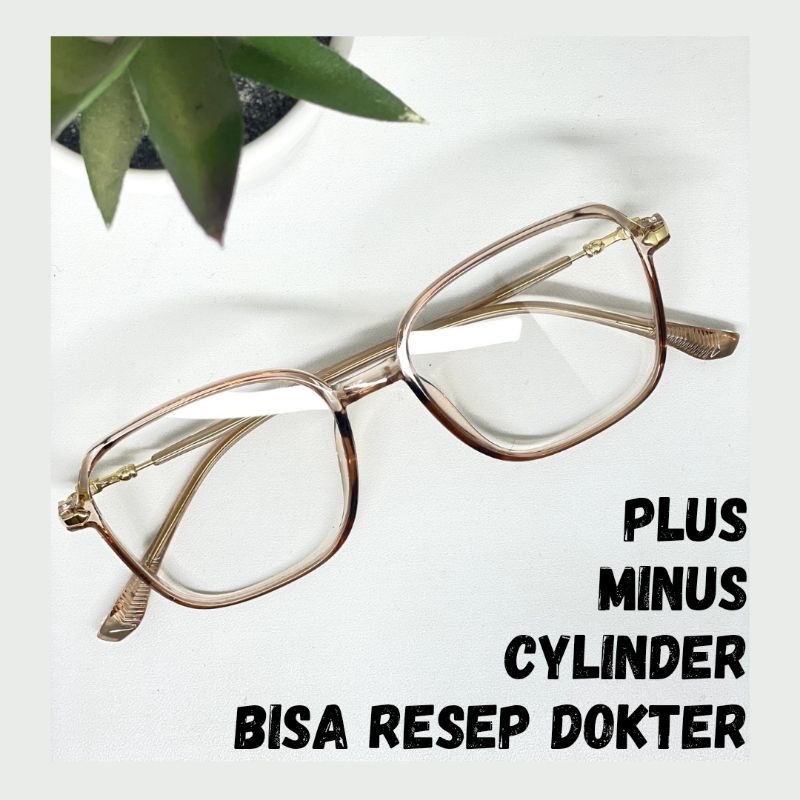 Jual KACAMATA MINUS/PLUS/ PROGRESIF LENSA OPTIK ASLI MODEL TERBARU ...