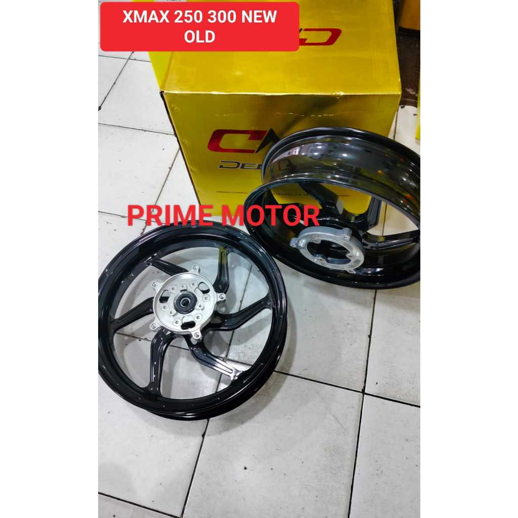Jual VELG Delkevic xmax 250 NEW OLD ORIGINAL DND 100%ORI | Shopee Indonesia