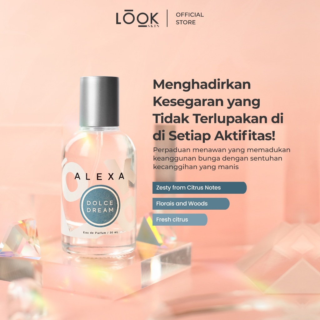 Jual Parfum Tahan Lama Pemikat Pria Wanita - ALEXA X LOOK (Dolce Dream ...