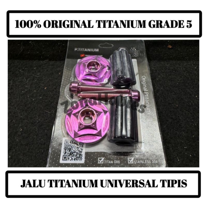 Jual JALU STANG TITANIUM UNIVERSAL TIPIS | Shopee Indonesia