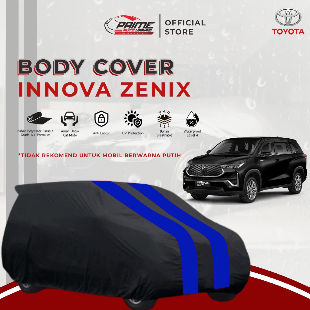 Jual Body Cover Mobil Warna INNOVA ZENIX Sarung Penutup Mobil ...