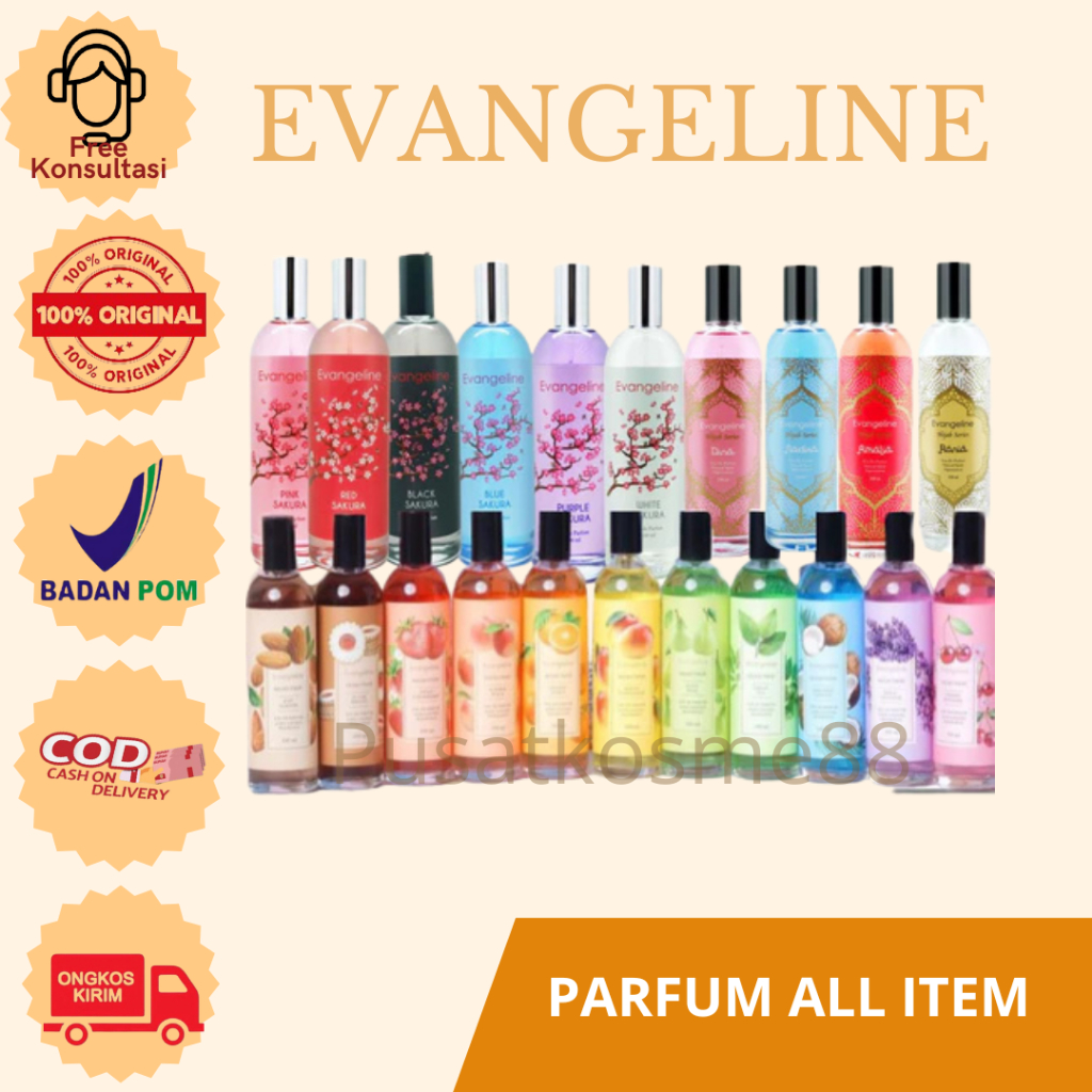 Jual Evangeline Eau De Parfum 100ml || Selection || Hijab Series ...