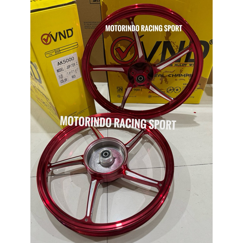 Jual VELG VND AK 5000 JUPITER Z & JUPITER MX OLD / VND AK5000 160x17 ...