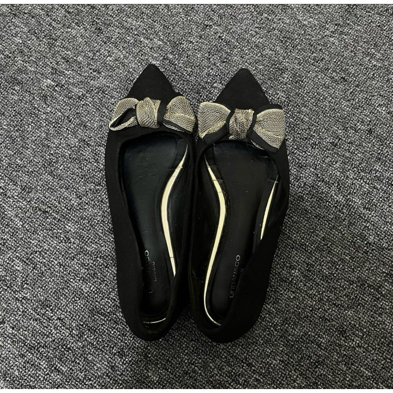 Jual flatshoes hitam urban n co | Shopee Indonesia