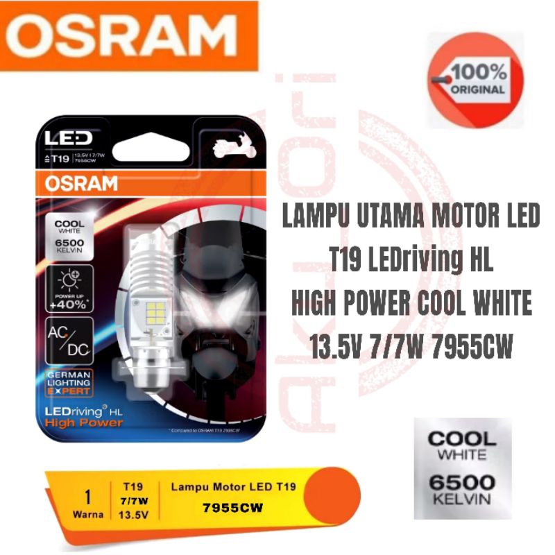 Jual BOHLAM LED OSRAM K1 NEW GEN HIGH POWER (7955CW) Cool White Matic ...