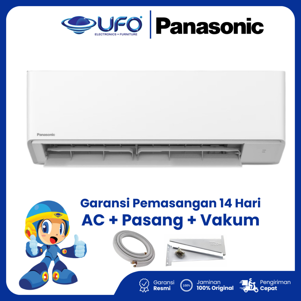 Jual AC Panasonic 1 PK SI-BIRU Split Standart CSYN9AKJ | Shopee Indonesia