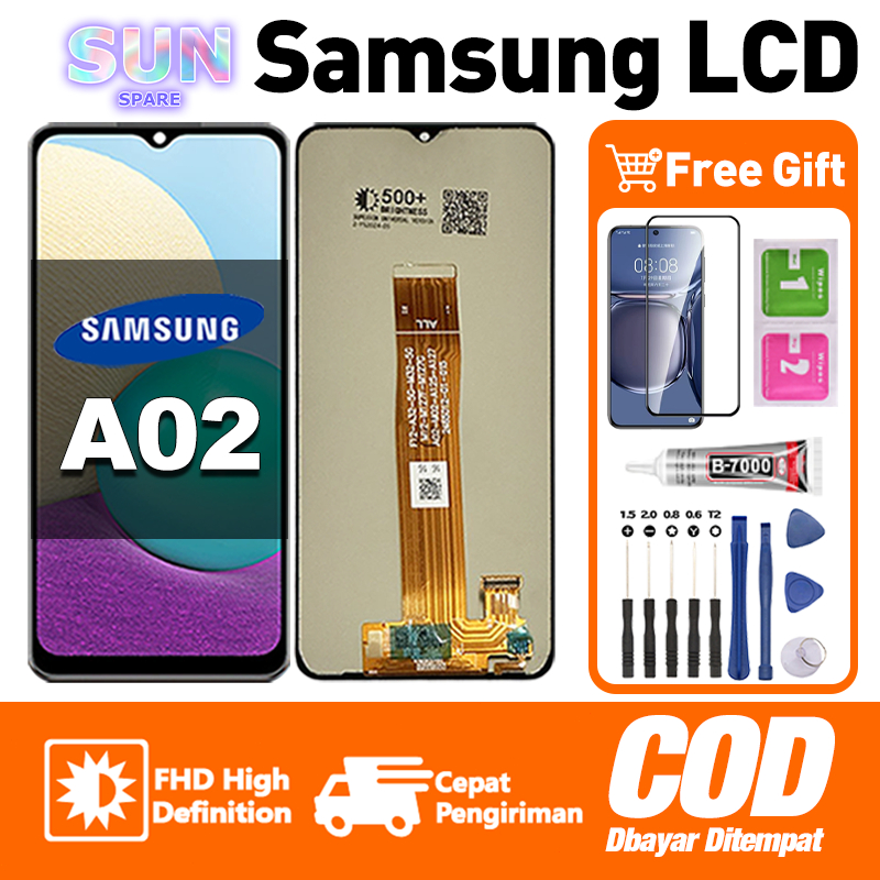 Jual 【ORIGINAL】LCD FOR SAMSUNG A02 FREE GIFT Asli Ori hp Touchscreen ...
