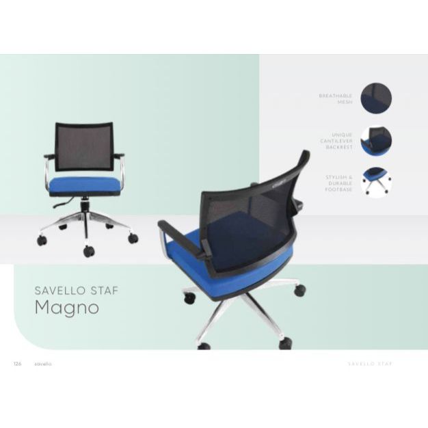 Jual Kursi Kantor Savello Staf Magno GA G VA V V1 VE & Magnum GA G VA V ...