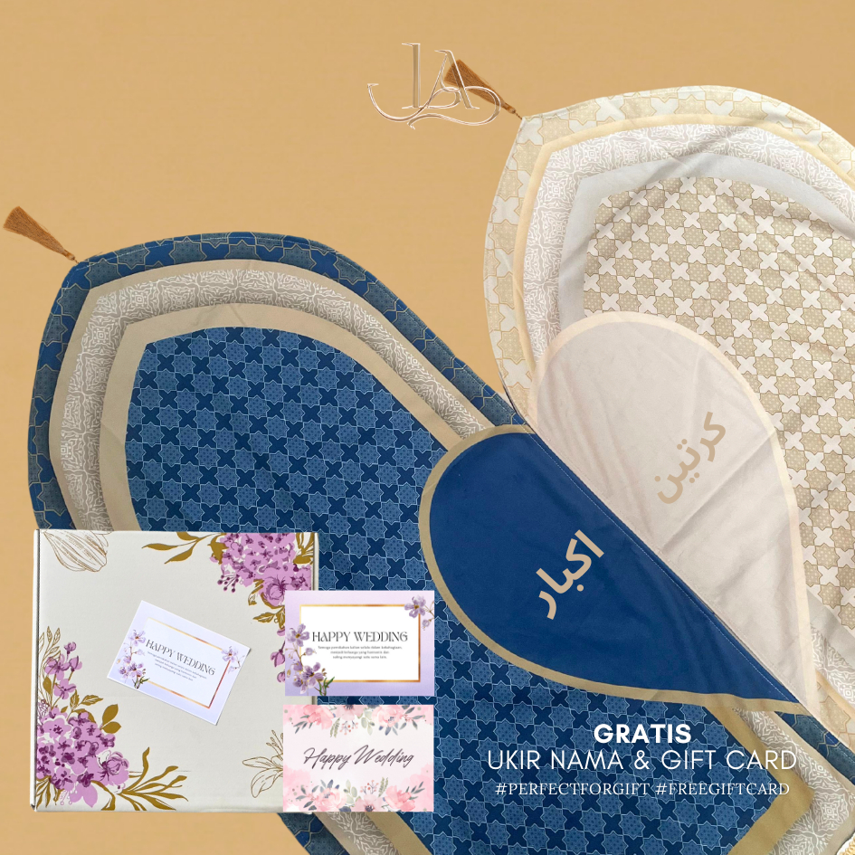 Jual Sajadah Noura Love Couple (2SAJADAH) WAJIB TULIS NAMA DI NOTE'S ...