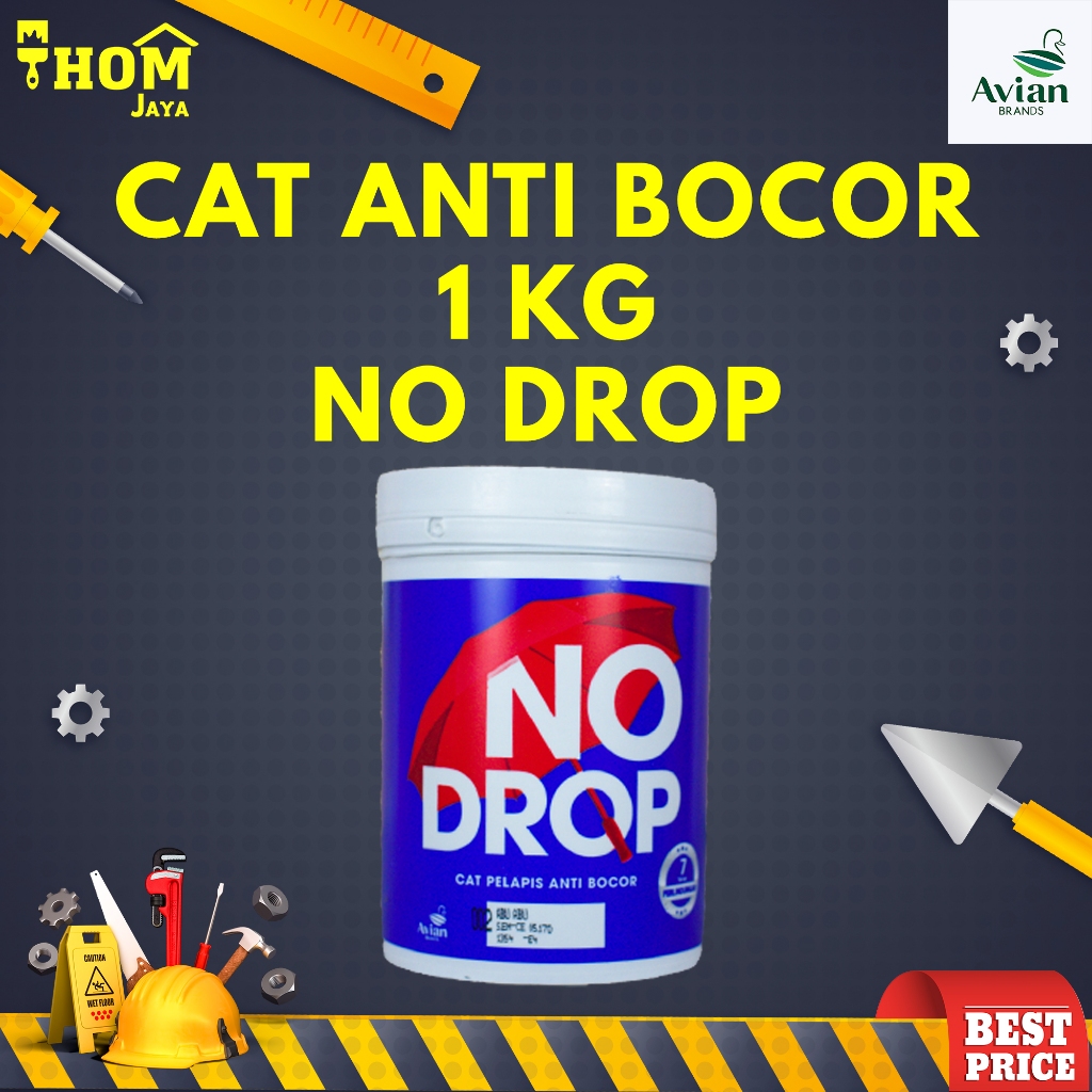 Jual CAT PELAPIS ANTI BOCOR / CAT ANTI BOCOR - 1 KG - NO DROP | Shopee ...
