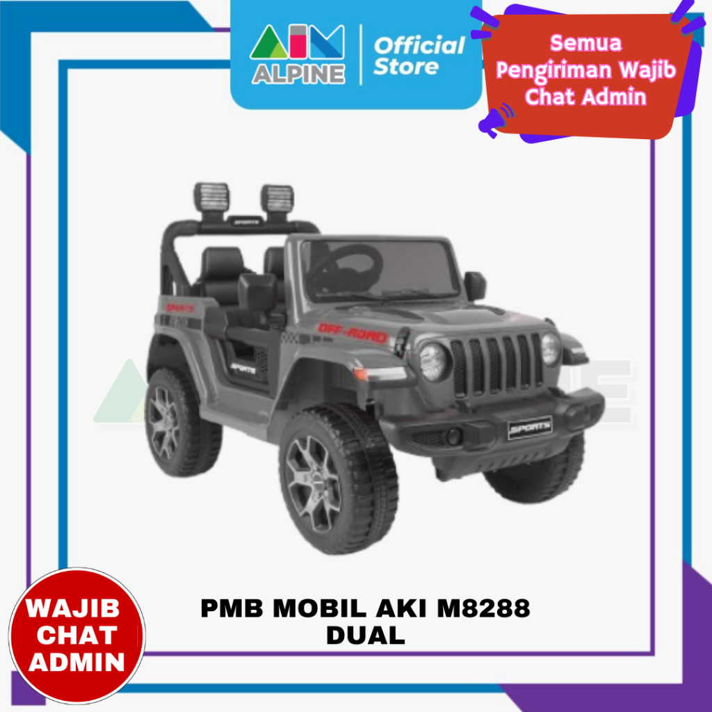 Jual PMB MOBIL AKI M8288 DUAL KENDARAAN BALITA-ANAK-ANAK KHUSUS ...