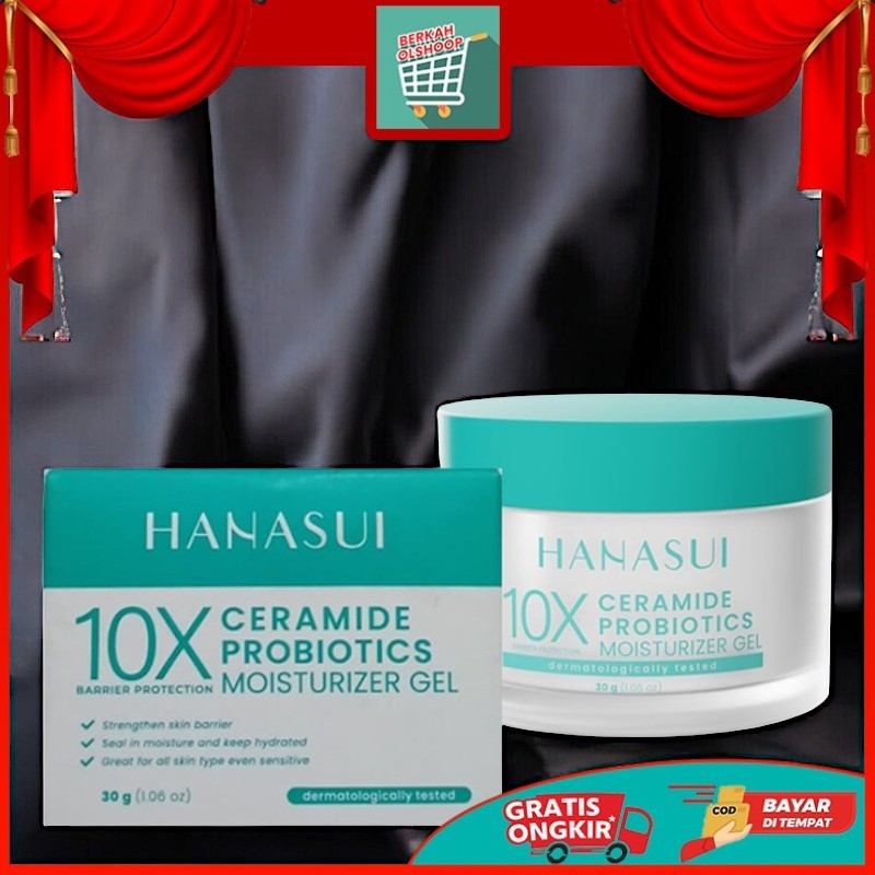Jual HANASUI CERAMIDE PROBIOTICS MOISTURIZER GEL 30GR | HANASUI ...