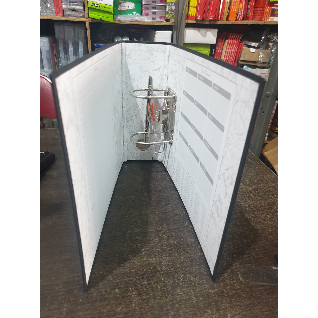 Jual Odner Kuitansi Forte / Odner Enduro Forte A5 Kwitansi 75 mm Hitam ...