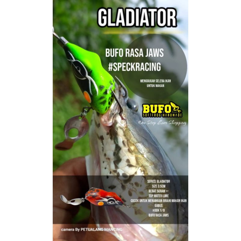 Jual Bufo GLADIATOR 3.5 cm (New Varian) | Shopee Indonesia