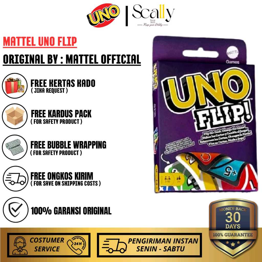 Jual Uno Flip Original - Card Game | Shopee Indonesia
