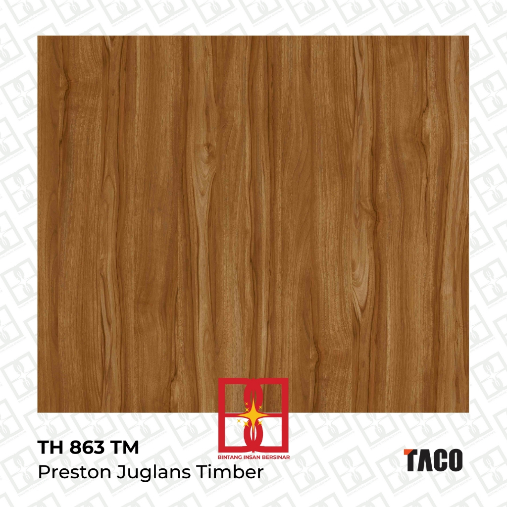 Jual TACO HPL TH 863 TM (Preston Juglans Timber) | Shopee Indonesia