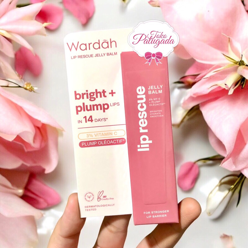 Jual Wardah Lip Rescue Jelly Balm - Jelly Balm Wardah | Shopee Indonesia