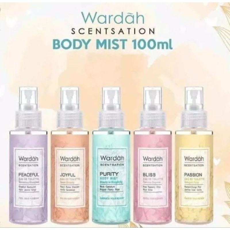 Jual Wardah Parfum Scansation Body Mist 100ml | Shopee Indonesia