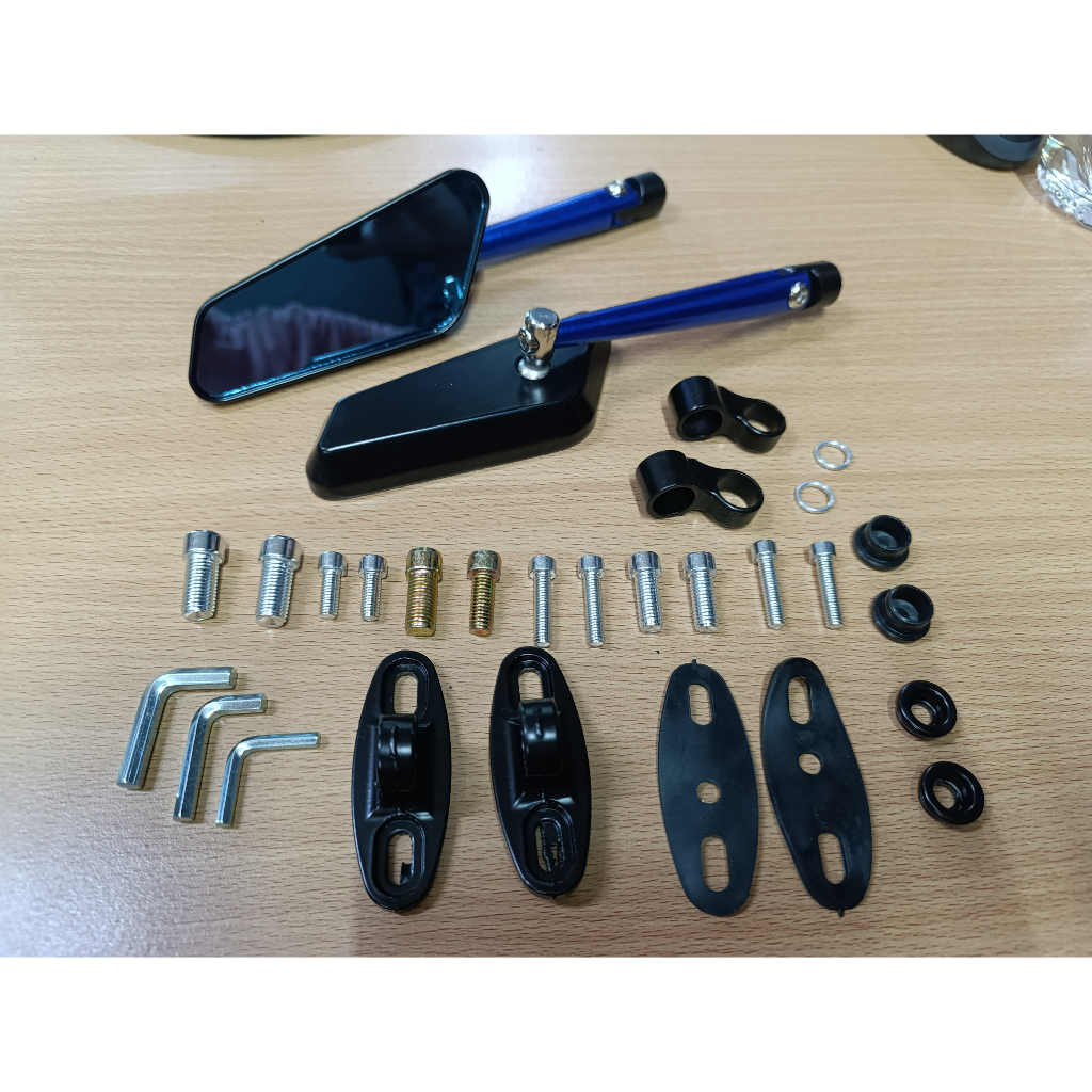 Jual Spion Circuit Model Rizoma Kaca Biru Universal Semua Motor ...