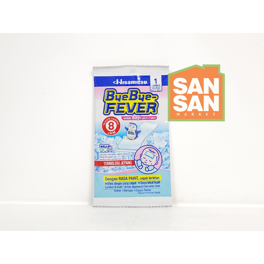 Jual Bye Bye Byebye Fever Bayi - plester kompres demam | Shopee Indonesia