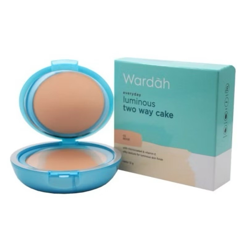 Jual [READY] Wardah Everyday Luminous Two Way Cake | Bedak Padat Wardah ...