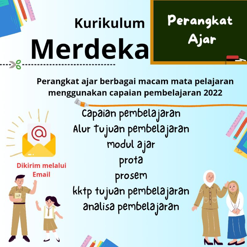 Jual perangkat ajar kurikulum merdeka modul ajar sd smp sma smk lengkap ...