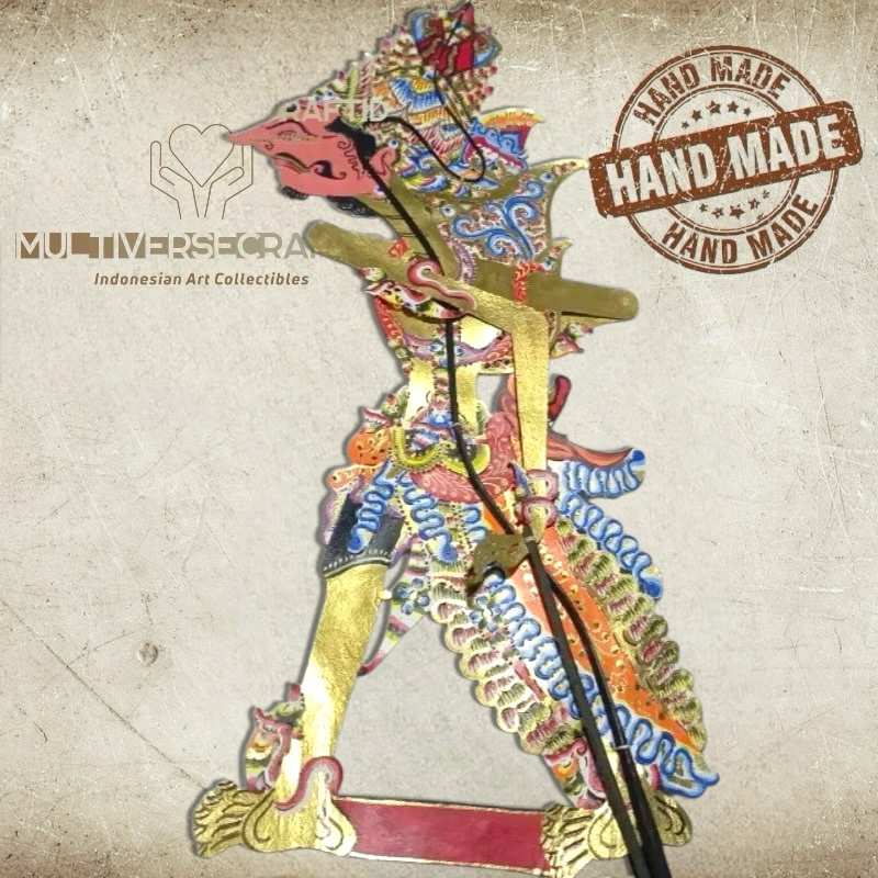 Jual Wayang Kulit Asli BOLODEWO/BALADEWA 60 cm Gapit Bambu Standar ...