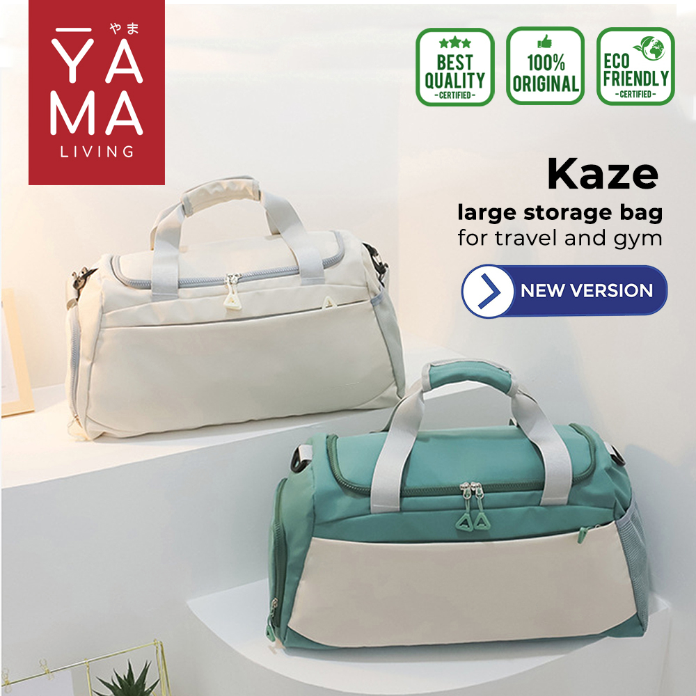 Jual YAMA KAZE Tas Duffel Gym Olahraga Sport Travel Slempang Hand Bag ...