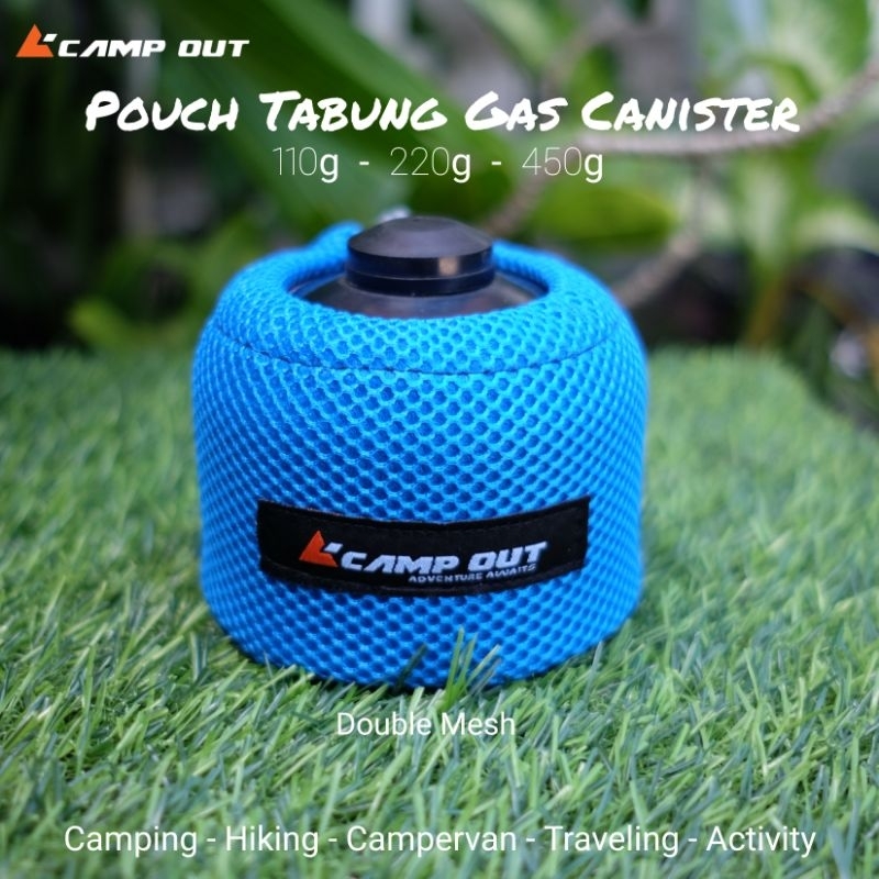 Jual Pouch Tabung Gas Canister Camp Out - Sarung Cover Canister Ultralight Camping 110g, 220g ...