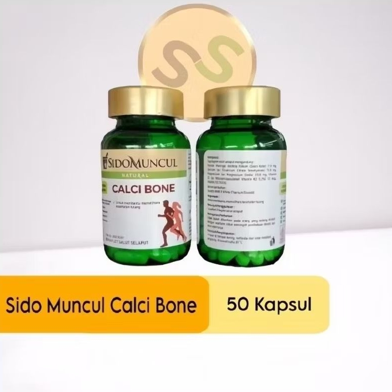 Jual SIDO MUNCUL CALCI BONE 50 KAPSUL | Shopee Indonesia
