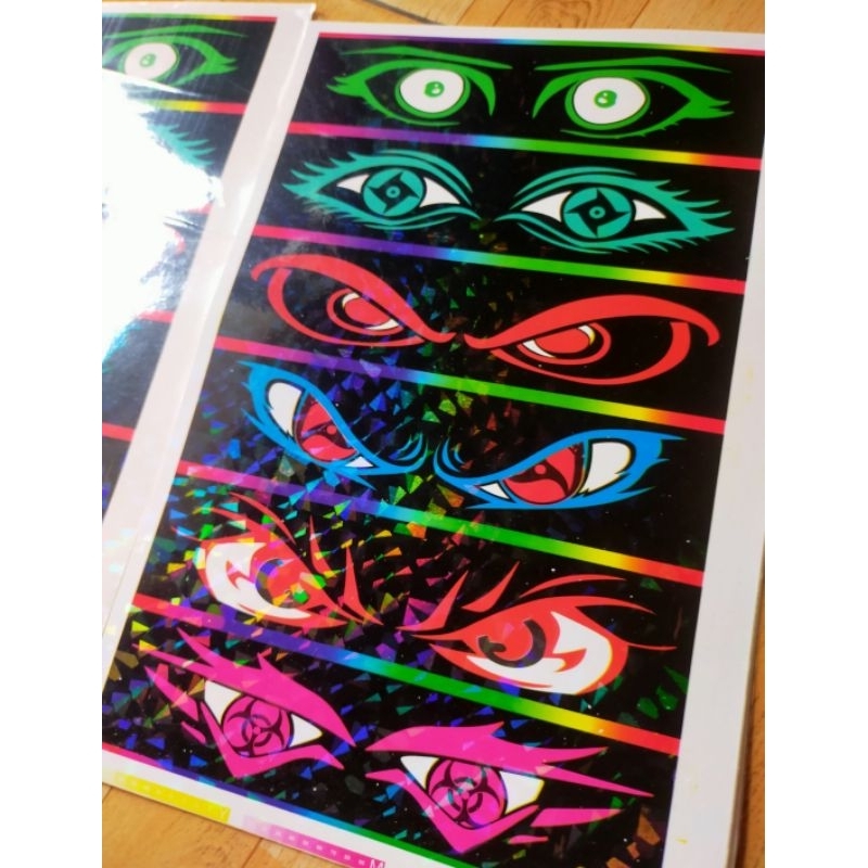 Jual Mainan anak sticker miniatur bus viral stiker mata ukuran 16x4cm ...