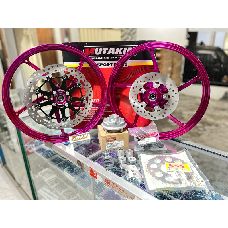 Jual VELG MUTAKIN OZ 515 PNP NINJA R NINJA SS NINJA RR FULSETT LENGKAP ...