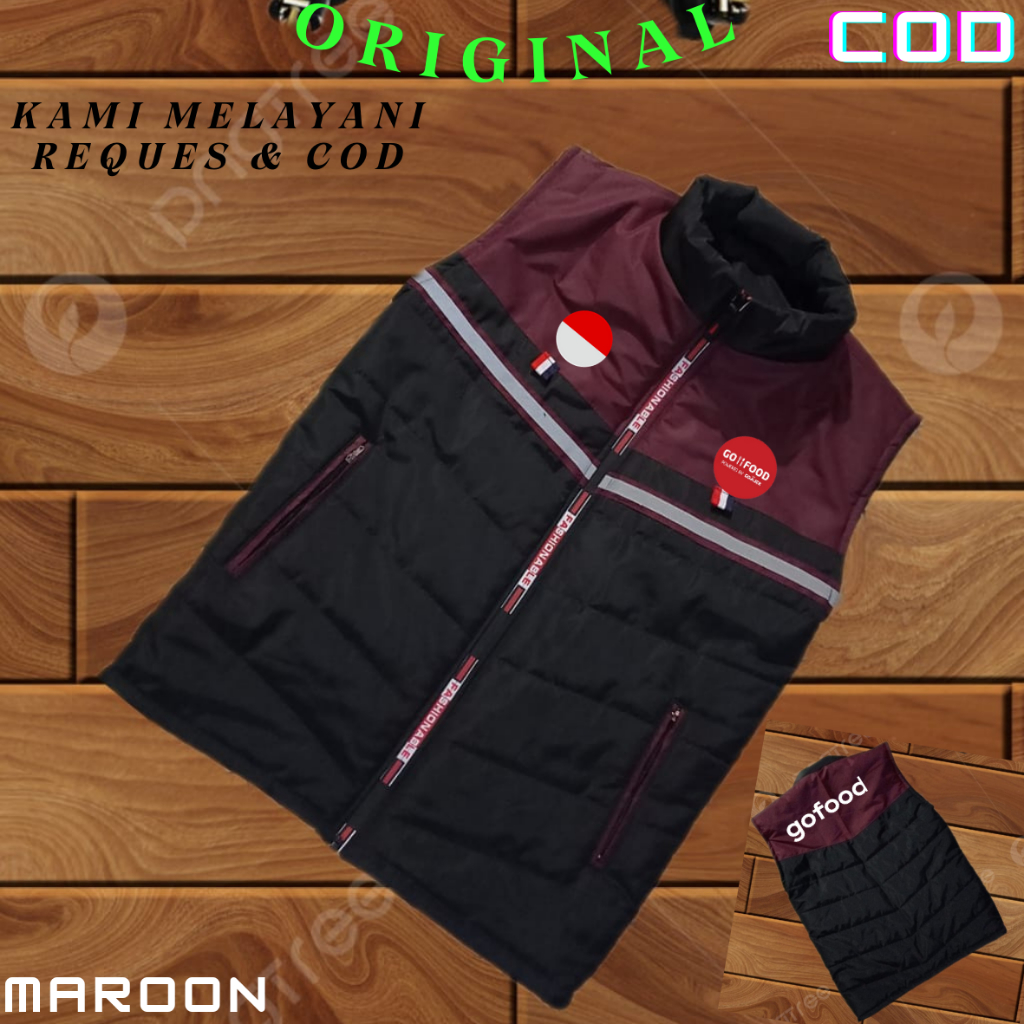 Jual Rompi Gojek Terbaru 2024 Keren Real Pick, ready stock dan size ...