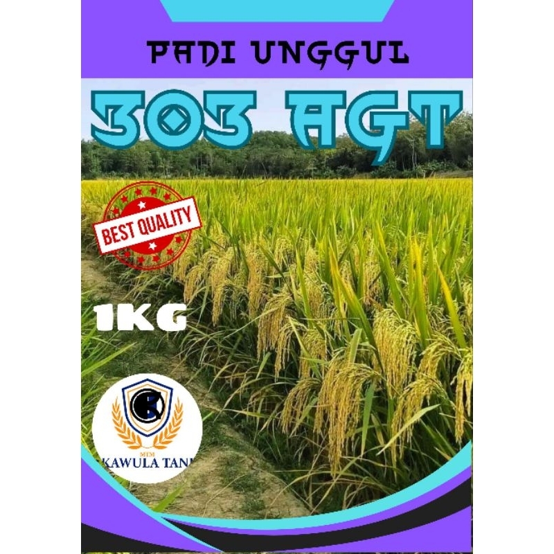 Jual BIJI PADI 303 AGT 1KG SUPER JOS 100% ORISINIL | Shopee Indonesia