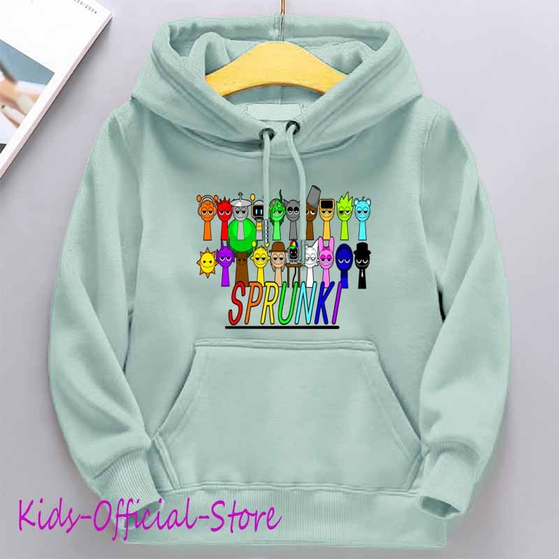 Jual Sweater Hoodie Incredibox Sprunki All anak anak switer cewek cowok ...